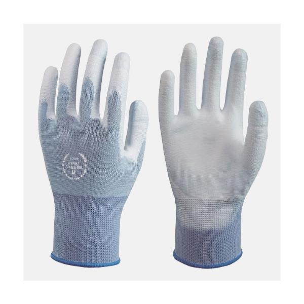 特別な編み方で親指、人差し指、中指の耐摩耗性を2倍以上強くしています。ポリウレタンをコーティングしているため、軽くてスベリにくい手袋です。背抜きコーティングのため、通気性に優れています。ほこりの発生が少ない長繊維製編手のため、クリーンな作業...