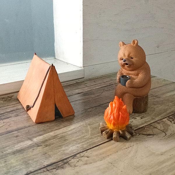 ブサイクでかわいいクマの置物ダッドベアーです。インテリアやお庭のアクセントに。※詳しい商品説明は下のほうに記載があります