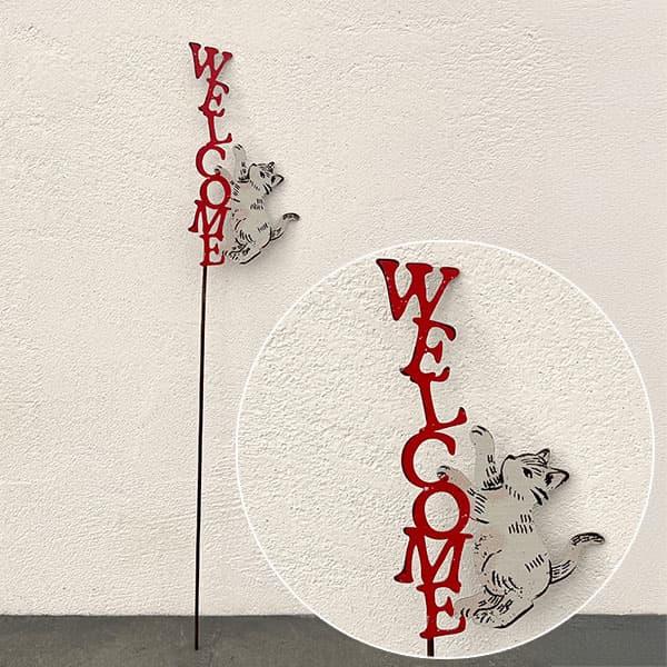 ★入荷から日数が経ったためセール価格となりました。★ネコのモチーフがかわいらしいブリキのピックです。お気に入りの鉢植えに挿してお楽しみください。※詳しい商品説明は下のほうに記載があります