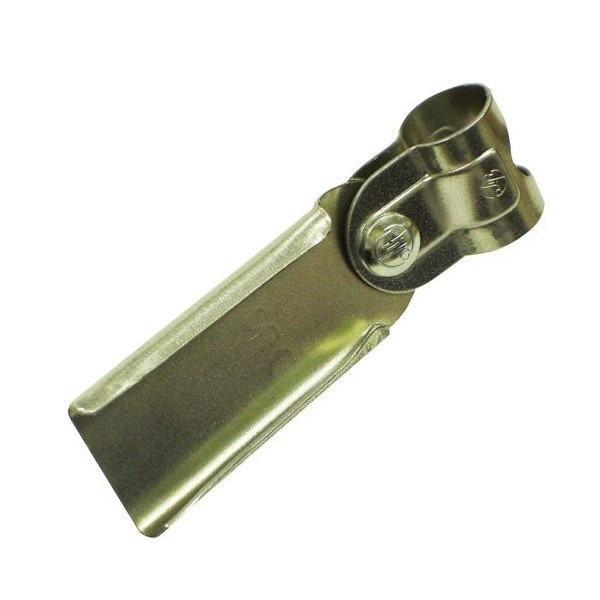 ビニペット端部とアーチパイプをつないで止める専用金具部品です。ボルトナット付メッキ仕上げです。◆メーカー東都興業株式会社