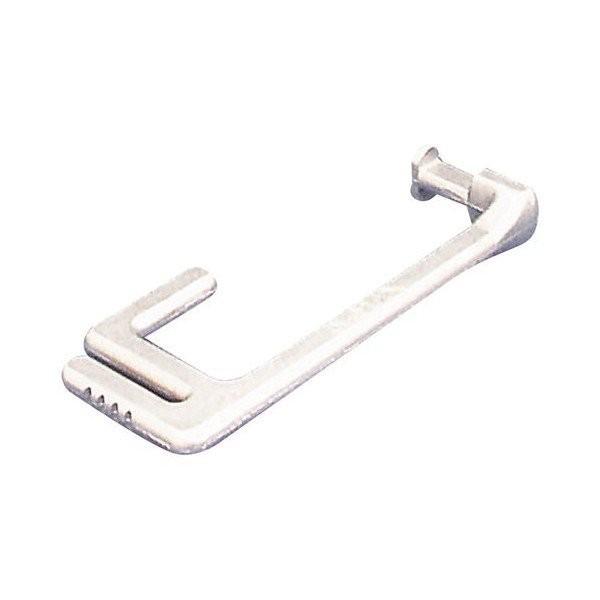 パイプハウスのビニールを張りにバンドを使用する際、地際作業を簡単にします。しばる事なく捻るだけでゆるめ／増し締め自由。