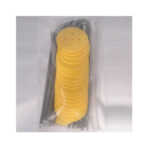 板付20入不織布、マルチ、防草シート、ネット類の止め杭。