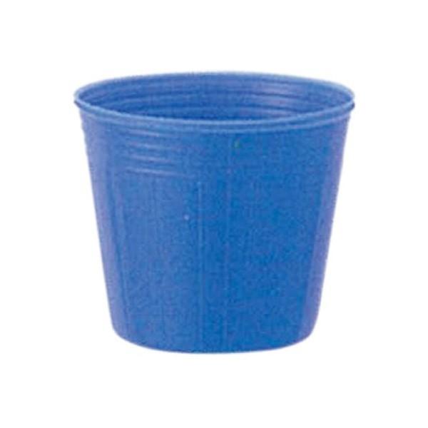 ・サイズ：口径12.0cm×高さ10cm・穴数：底1個・品種の区別はもちろん、花色に合わせポット色もチョイスする時代。　晴れた空のような青色のポリポットです。