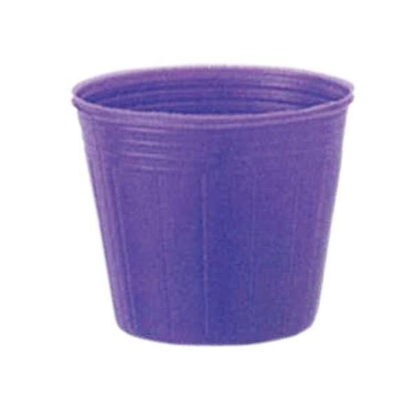 ・サイズ：口径10.5cm×高さ9.0cm・穴数：底1個・品種の区別はもちろん、花色に合わせポット色もチョイスする時代。　上品な紫色のポリポットです。