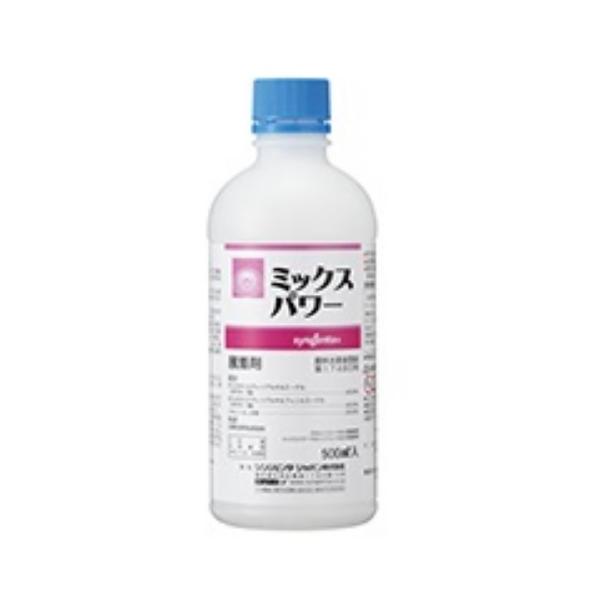 農林水産省登録番号：17490農薬の種類：展着剤名称：ミックスパワー内容量：500ml強い湿展作用で、毛じの多い作物とか、ワックス質の発達した作物でも優れた浸達性を示します。薬剤の均一付着が良いため、作物の汚れが極めて少なく効果の安定性が増...
