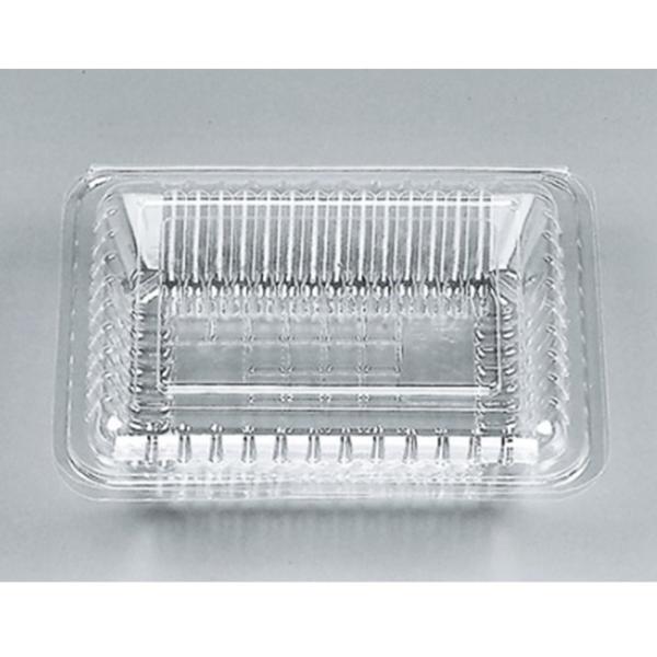 透明度の高い素材を使用しています。野菜などの小分作業にご利用ください。耐熱温度は80度です。規　格：横122ｍm×縦98ｍm×底の高さ24ｍｍ（蓋の高さ7ｍm）入り数：100枚入