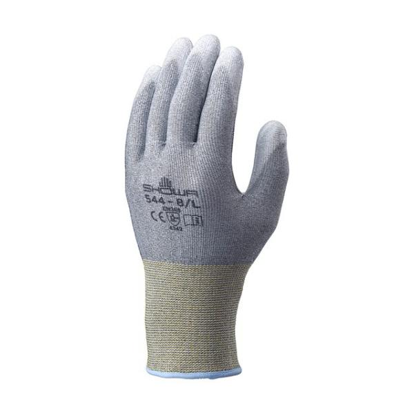 指先でしっかりつまめる耐切創手袋No.544●繊維部分は、高強度ポリエチレン糸と合成繊維の複合糸を採用しています。●繊維組成や編み方の技術開発により、薄く手にフィットするため、指先感覚が必要な細かい作業に適しています。●洗濯により繰り返し使...