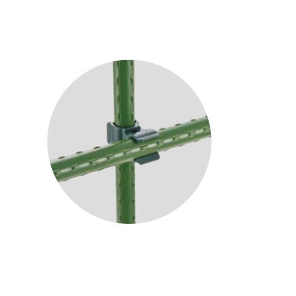 支柱の仕立て作業が省力化できる。簡単に組み合わせて、支柱同士の組立、仕立てができる。自由な角度に調整可能。各規格での組み合わせが可能