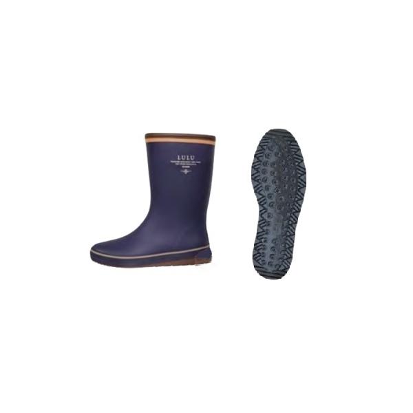 ベーシックな軽量設計ブーツ・軽量設計・ツヤ消し仕上げ・吸汗裏布・吸汗フラットインソール 材質：ゴム