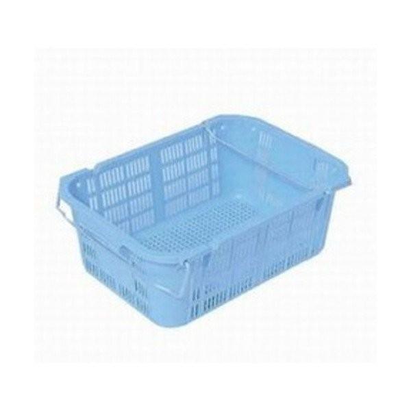 様々な分野で活躍するオールマイティのコンテナー。材質　ポリプロピレン、色　ブルー。