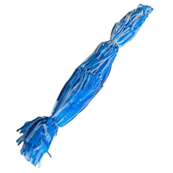 紐の長さブルー／白　約90cm　大玉用です。25本入り