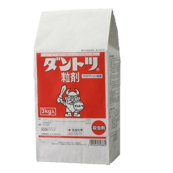 農林水産省登録番号：20800農薬の種類：クロチアニジン粒剤名称：ダントツ粒剤内容量：3kgはくさい（アブラムシ類・コナガ・アオムシ・ハイマダラノメイガ・ネキリムシ類）に適応拡大しました。ダントツは、クロロチアゾール基をもつ新しいタイプのネ...