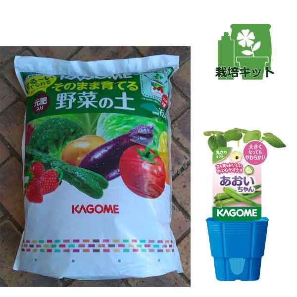 手軽にオクラを栽培できる、袋栽培セットです。オクラの苗、肥料入りの培養土をセットでお届け。肥料の袋でそのまま栽培できるので、容器は不要です。ベランダなど、狭いスペースでのトマト栽培にぴったりのセットです。※詳しい商品説明は下のほうに記載があります