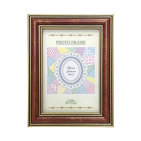 1001レッド/L判/105553・Color:レッドSize:L判Style:1001・パッケージ個数:1・デザイン製の高いシックで落ち着きのあるフレームです。・外寸:W120×H158×D16mm・内寸:W89×H127mm・窓寸:W8...