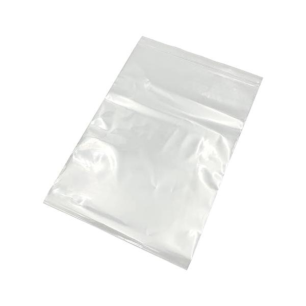 クリア/240mm x 340mm/-・パッケージ個数:1・(br)・ワンタッチで密閉できるチャック付ポリ袋