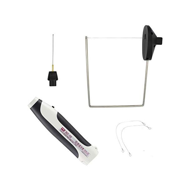 発泡スチロールカッター 本体 SC-10-/-/SC10・Style:発泡スチロールカッター 本体 SC-10・RoHS2適合品・電池4本式ハイパワーコードレス発泡スチロールカッター・100mm厚まで切断可能(弓型アタッチメント使用時)。・...