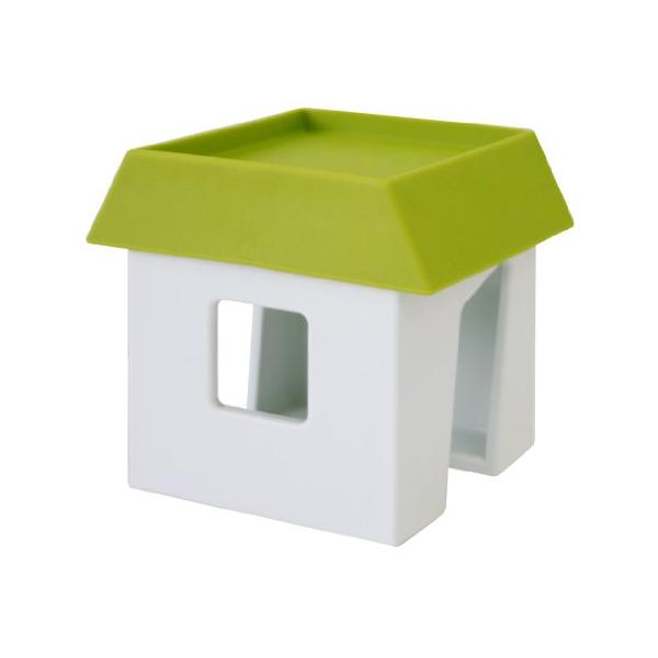 GR/約11x9.3x9.7cm/229841・Color:GR・パッケージ個数:1・サイズ:約W110×D93×H97mm・重量:約150g・材質:本体/ABS樹脂、屋根(受け皿)/エラストマー・原産国:日本・耐熱温度:本体/100℃、屋...