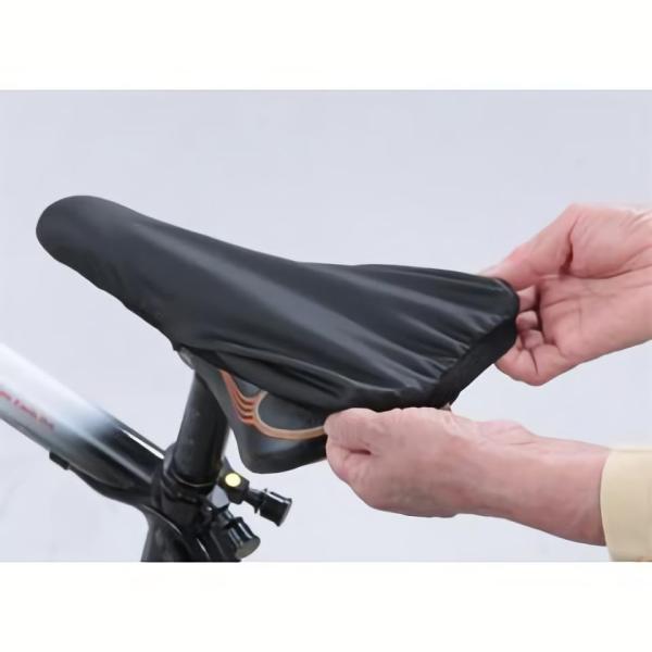 ブラック/幅300×長さ360mm/KW-239BK・パッケージ個数:1・スポーツタイプやマウンテンバイクのサドルにぴったりフィット ・傷ついたサドルの補修用としてとても便利。ストレッチ素材なので、見た目もスッキリ。カバ―の裏部分の面ファス...
