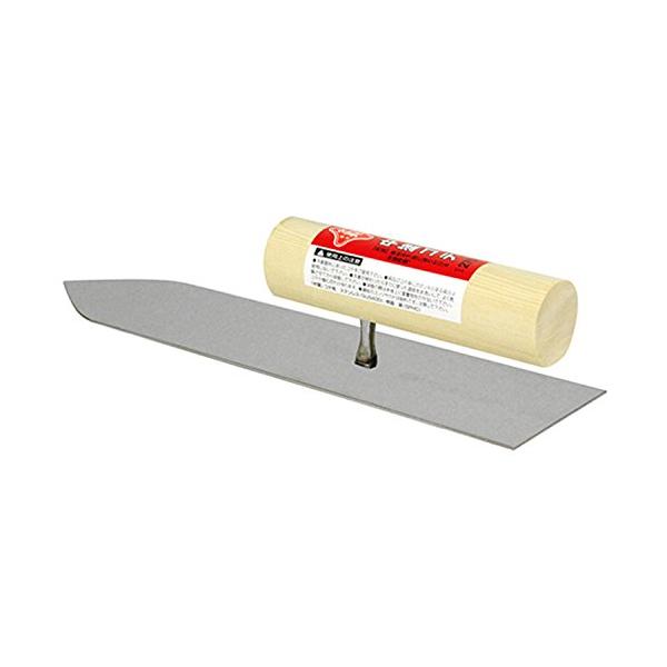 -/270mm/270MM・Size:270mm・パッケージ個数:1・用途:壁塗り等の中塗用・特徴:お手入れ簡単、サビにくいステンレス製・サイズ:約270mm・コテ板:ステンレス(SUS430)・柄首:鉄(SPHC)、柄:木