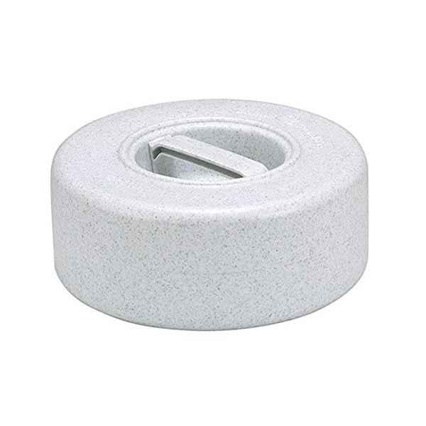 8.5kgマルチ/8.5kg/SIK11093・Size:8.5kg・パッケージ個数:1・商品サイズ（約）：外径250x高さ100mm商品重量（約）：8.5ｋｇ・外枠：ポリエチレン樹脂中身：コンクリート塊