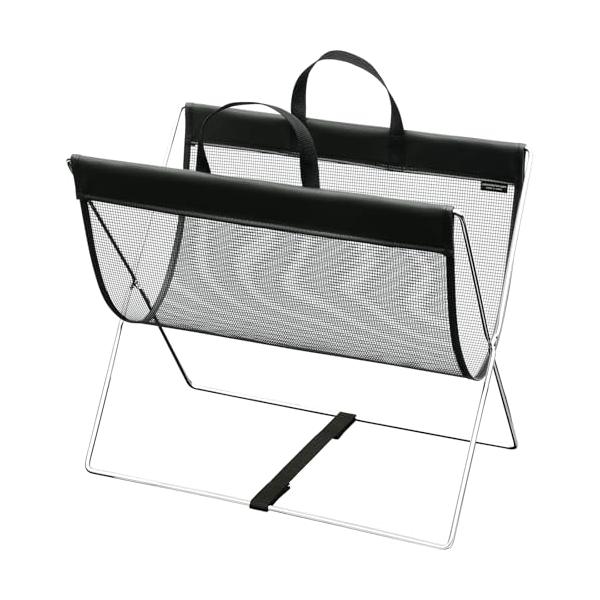 ブラック/Mサイズ/R-358・Color:ブラック・パッケージ個数:1・本体サイズ:約幅43×奥行25×高さ39(本体25)cm・素材・材質:ナイロン、ポリ塩化ビニル、スチール(表面クロームメッキ)・生産国:日本・水洗い・クリーニングはで...