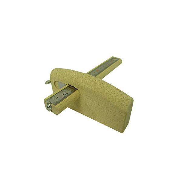 ナチュラルウッド/シルバー/-/108025・パッケージ個数:1・用途:筋付け、線引きなどのけがき作業や、幅切りの際に・サイズ(約):D180×W135×H60mm(刃収納時)・重量(約):182g・刃厚:1.0mm・刃長:11.0mm