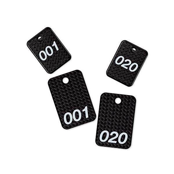 ブラック/W40×D60×H2.7mm/BF-160-BK・Color:ブラック・パッケージ個数:1・荷物の管理に便利なクリップと番号札のクロークチケットセット・ホテルや旅館、パーティーやイベントでの受付用に・本体サイズクリップ:W33×D...