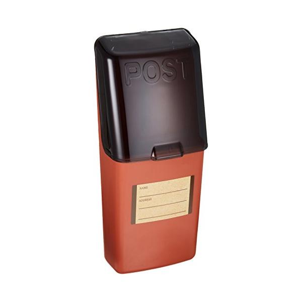 朱色/幅15×奥行9.5×高さ35.5cm/PH-350・Color:朱色Size:幅15×奥行9.5×高さ35.5cm・パッケージ個数:1・生産国 : 日本・素材 : ポリプロピレン、ポリカーボネイト・仕様 : 半透明・ネーム、アドレスの...