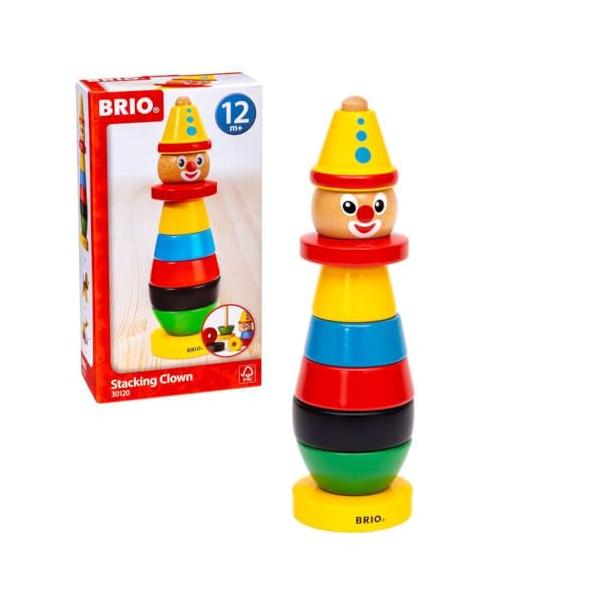 カラフルクラウン/-/30120・Color:クラウン・パッケージ個数:1・1958年の発売以来世界中で愛されているBRIOの代表的なクラシック玩具。8個のウッドピースを積み上げることで組立て手順・色の識別などを学ぶ手助けとなります。・組立...