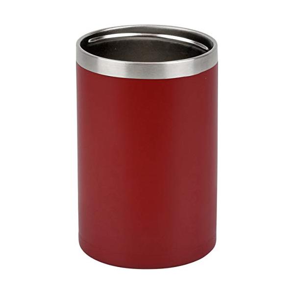 2WAYアースレッド/350 ml/RH-1532・Size:350 mlColor:アースレッド・パッケージ個数:1・サイズ(外寸):約 幅7.2×奥行×7.2高さ11cm・重量:約140g・材質:ステンレス鋼・生産国:中国・350ml缶用