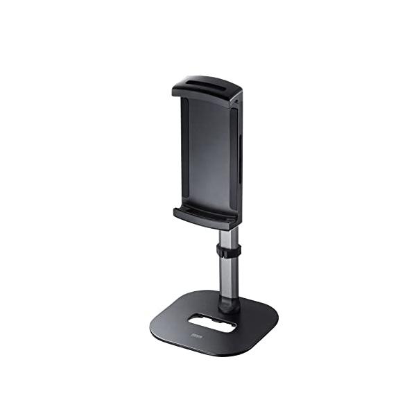 回転ブラック/-/PDA-STN69BK・パッケージ個数:1・15.8インチまでのモバイルモニターやタブレットの取り付けに対応した、高さ調節ができるデスクトップスタンドです。（対応サイズ235mmまで）・伸縮アームによりモバイルモニターの高...