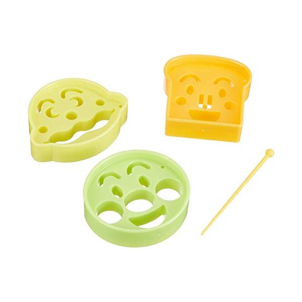 おかず抜き型アソート/-/2353740・Color:アソートPatternName:カートゥーン・パッケージ個数:1・サイズ:アンパンマン:約51×54×14mm、カレーパンマン:約46×58×14mm、しょくぱんまん:約50×48×14...