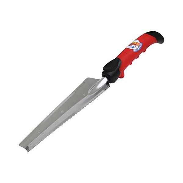 移植コテ銀赤黒/-/SGT-19PW・Style:移植コテ・パッケージ個数:1・用途:穴掘り、土すくい作業用・特徴1:握りやすく、力の入りやすい特殊形状グリップ・特徴2:「押す」「引く」どちらの作業にも使い易い新グリップ・刃部:S45C・グ...