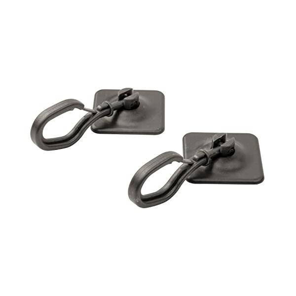 2)取付金具3)ブロンズ(金具)/7)両面テープ接着フック/CLF-03・Color:3)ブロンズ(金具)Size:7)両面テープ接着フックStyle:2)取付金具・パッケージ個数:1・すだれやシェードの取り付け金具(シャッター・雨戸・外壁...