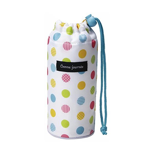 スポーツー/本体サイズ:約19.5×8×8cm/P-3303・PatternName:カラフルドット・パッケージ個数:1・本体サイズ:約19.5×8×8cm・材質:外側生地/ポリエステル、内側生地/アルミ、中芯/ポリウレタンフォーム、ひも/...