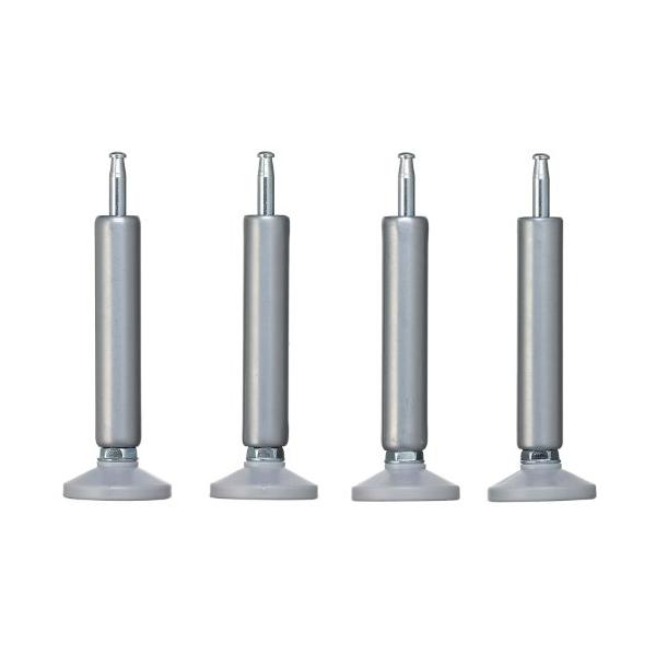 03)アジャスターシルバー/(約)W38×D38×H100〜125mm/SSA-4P・Color:シルバーPatternName:03)アジャスター・パッケージ個数:1・サイズ:W38×D38×H100~125mm・本体重量:合計/240g...