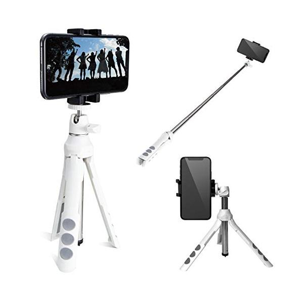 1)単品ホワイト/-/P-STSWH・Color:ホワイトStyle:1)単品・パッケージ個数:1・ 詳しい情報は「商品の説明」欄をご確認ください。・自撮り棒としても使用できる2Wayタイプのスマートフォン用三脚です。・8段階に伸縮しますの...
