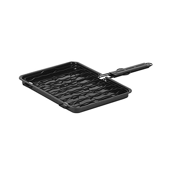 ブラック/-/LD-219・PatternName:合わせ魚焼・パッケージ個数:1・商品サイズ：幅34.5×奥行23.5×高さ2.5cm・重量：0.38kg・素材・材質：本体/鉄（ほうろう）、焼きアミ/鉄（シリコーン樹脂塗装ふっ素樹脂含有）...