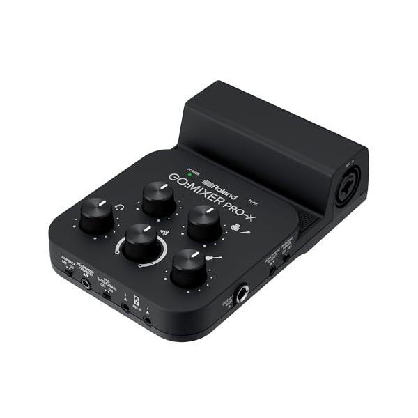 ブラック/-/GOMIXERPRO-X・パッケージ個数:1・手のひらサイズのモバイル機器向けオーディオ・ミキサー・カメラ・アプリやライブ・ストリーミング・アプリと簡単に組み合わせが可能・スマートフォンからの給電または単4乾電池(4本)で動作...