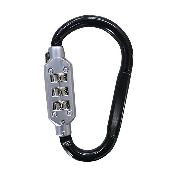 ダイヤルブラック/中/KT-35・Size:中Color:ブラック・パッケージ個数:1・サイズ:94×55mm・素材・材質:本体/アルミ、ロック部分/亜鉛合金・生産国:中国