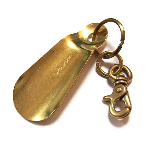 携帯 靴べら フック付き真鍮無垢ブラウンゴールド/9.5×3.8cm/-・Color:真鍮無垢ブラウンゴールドStyle:携帯 靴べら フック付き・パッケージ個数:1・サイズ:約9.5×3.8cm(本体)・素材:すべてのパーツが真鍮(無垢B...