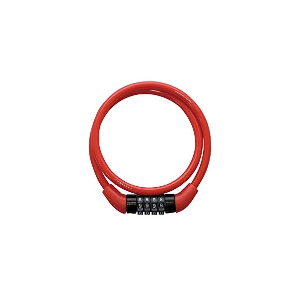 可変レッド/小/-・Color:レッド・可変式ダイヤル錠ＪＣ−０７６Ｗ　８φ−６０ｃｍ