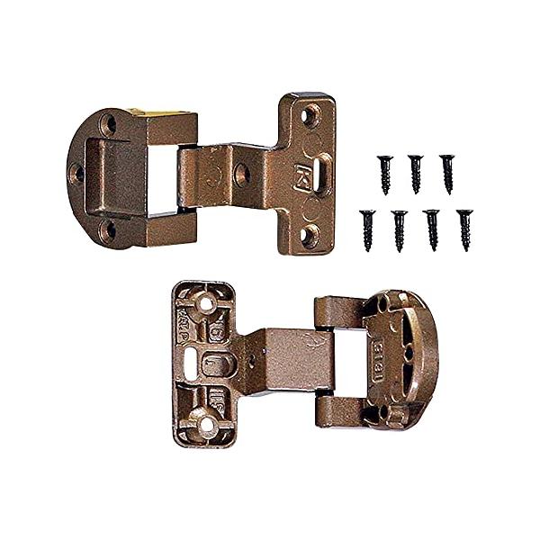 仙徳/16X15mm/if-011・Size:16X15mmColor:仙徳・パッケージ個数:1・材質:亜鉛ダイカスト・付属ビス:2.7×13mm・製造国:日本・●注意:取付けの際、木部の割れやネジの破損を防ぐためキリで下穴をあけてください...