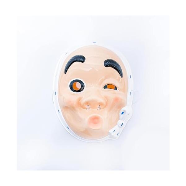 -/タテ約21.5cm　ヨコ約17cm/-・お面サイズひょっとこ:タテ約21.5ｃｍ　ヨコ約17cm・縁日やイベントで大人気のお面です。・ダイシン製