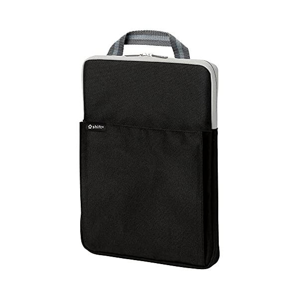 モダンブラック/Mサイズ/LS-5127-D・Size:MサイズColor:ブラック・パッケージ個数:1・ノートPCやタブレット端末の持ちはこびに・大容量マチ付ポケット、内側やわらかクッション付。・学校や塾への移動の時に使えます。・スリムだ...