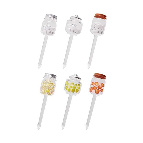 アソート/-/P-3526・パッケージ個数:1・サイズ（1本当り）: JAR=約 48×12.5×6.8mm、POT＝約 48×14×7.5mm、BOTTLE=約 48×12×6.5mm・入数:6本・材質:ABS樹脂・生産国:中国・お弁当を...