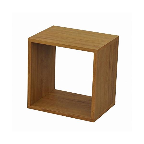 designブラウン/幅40x高40cm/OPR-4040・Color:ブラウンSize:幅40x高40cm・パッケージ個数:1・本体サイズ:幅40×奥行30×高さ40cm・生産国:タイ・板厚:1.8cm・耐荷重:一段あたり20kg、全体4...