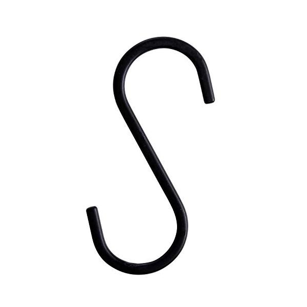 S字フック 大黒/-/LAC-023・PatternName:単品・パッケージ個数:1・長さ:80mm・素材:スチール・パッケージ重量: 0.01 kg