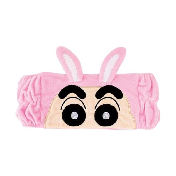 うさぎ/サイズ：約H169×W170mm/KS-5537804US・パッケージ個数:1・可愛いキャラクターをあしらったヘアバンドです・クレヨンしんちゃんのヘアバンドです・高さ90ｍｍ 幅235ｍｍ