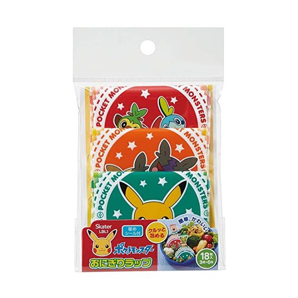 18枚/18枚/LBL1-A・Color:18枚・パッケージ個数:1・サイズ:縦18×横18cm・素材・材質:ポリプロピレン・生産国:日本・セット内容・付属品:おにぎりラップ＋留めシール・枚数:3柄×6枚